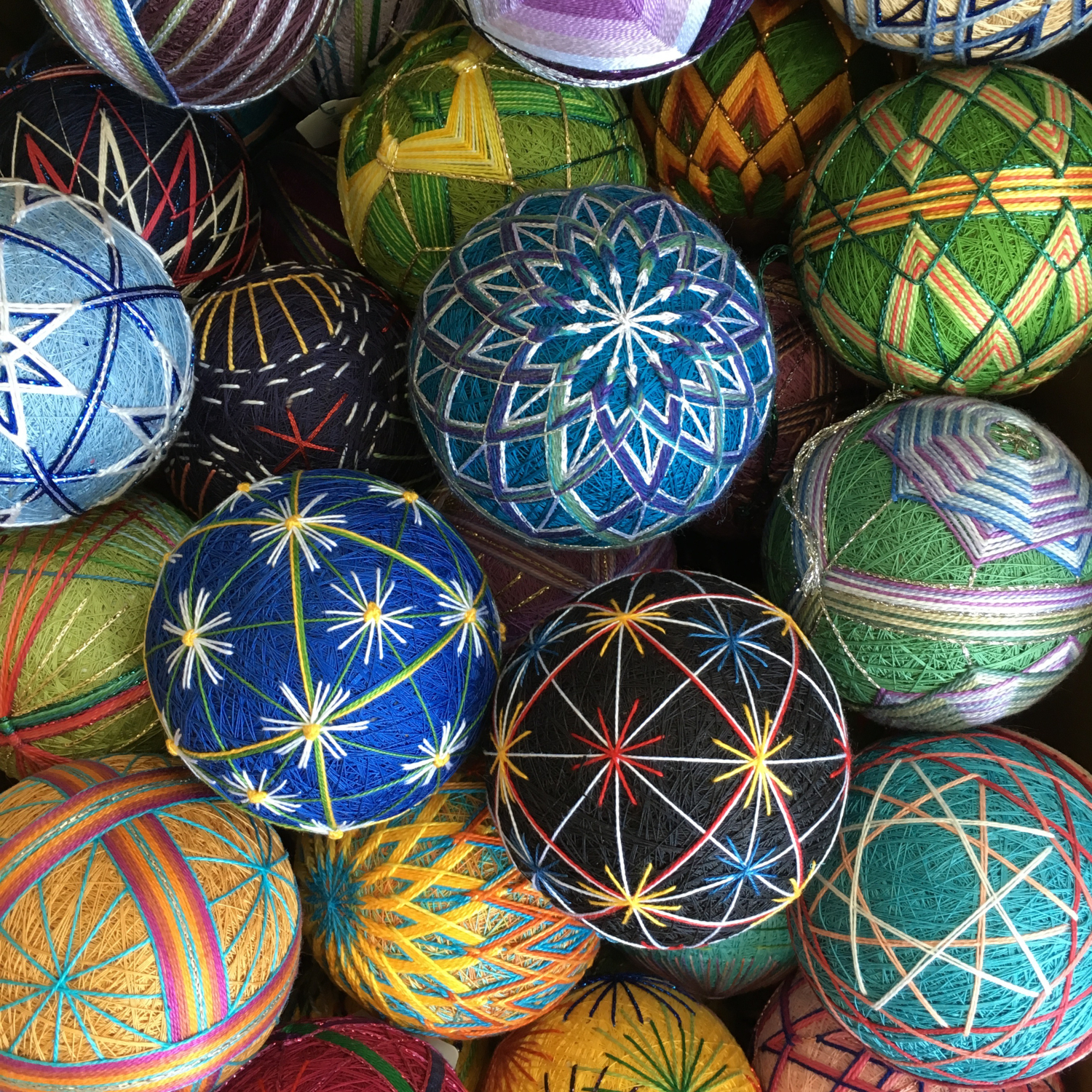 Temari Balls, a Japanese folk art. By Yarndance. from Artizan Made, A ...