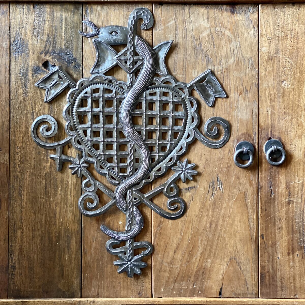 Ezili Dantor, Voodoo Veve Lwa Vodou from Haiti, Snake, Sword, and Heart ...