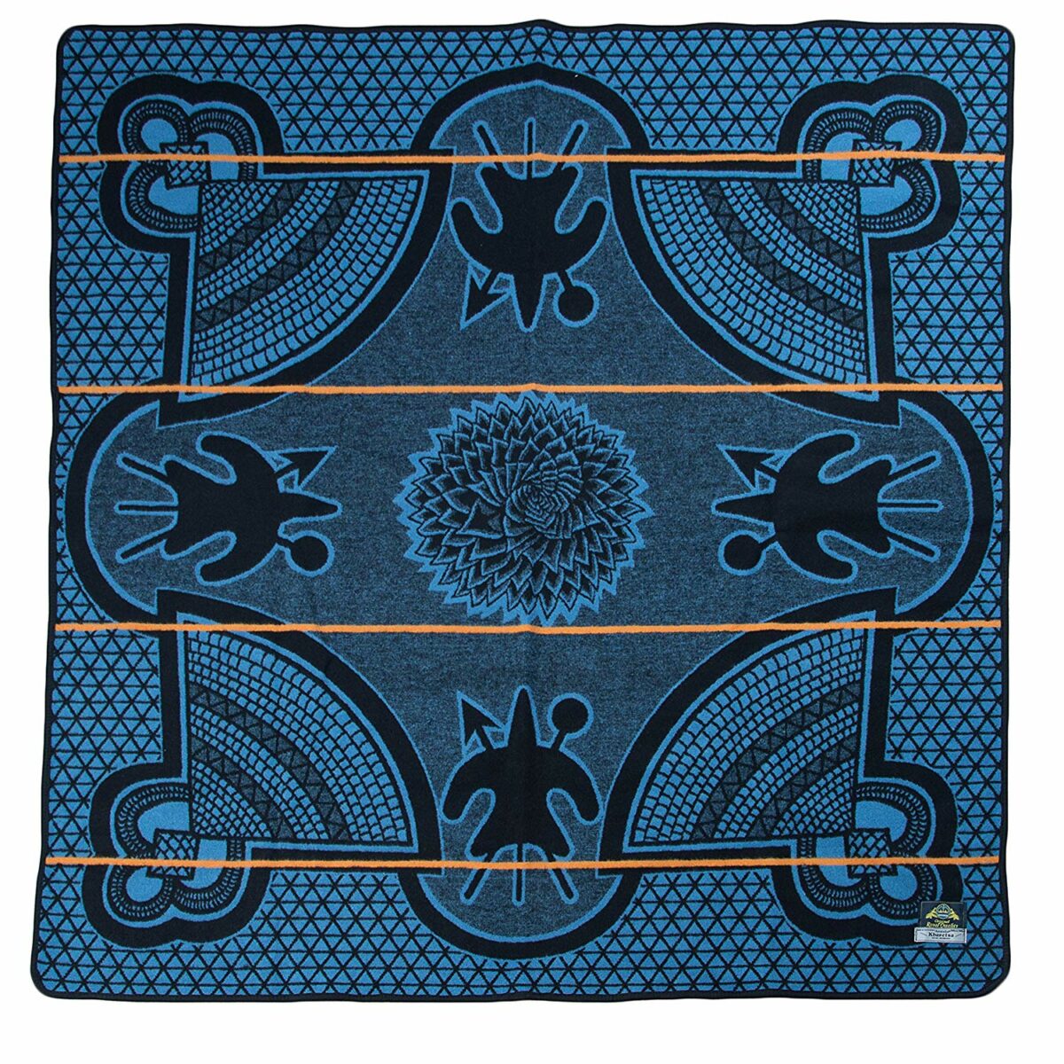 Peacock Kharetsa Spiral Aloe Basotho Heritage Blanket – South Africa ...