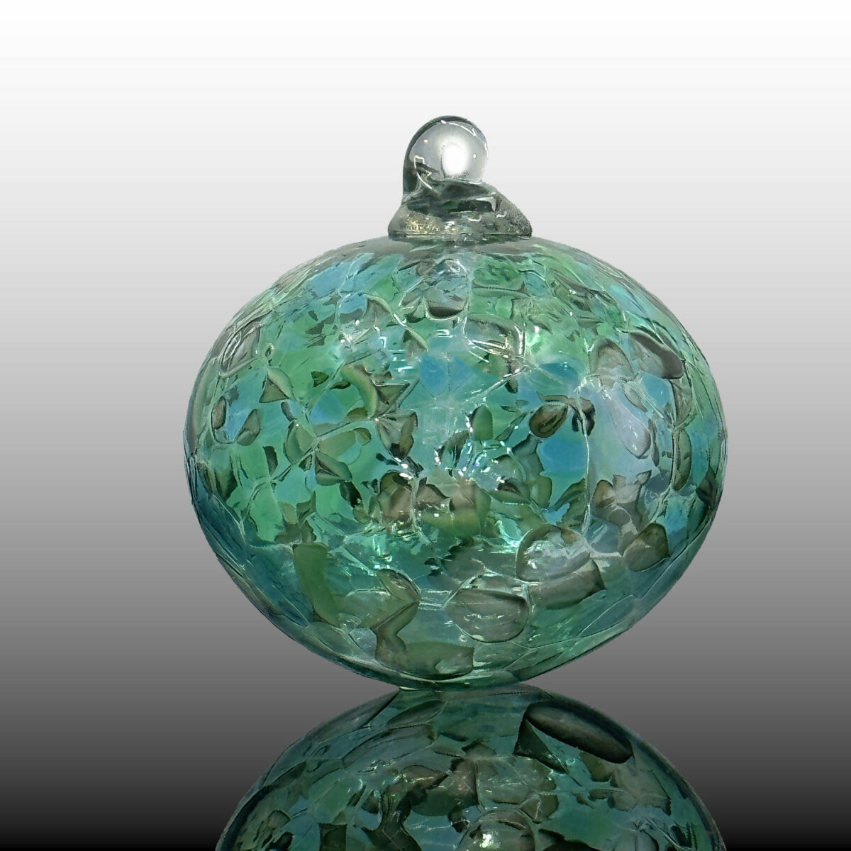 Alpine Round, hand blown glass ornament from Artizan Made, A Handmade ...