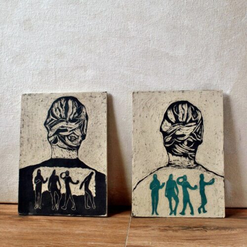 Ceramic Tile Wall Art from Artizan Made, A Handmade Collective of ...