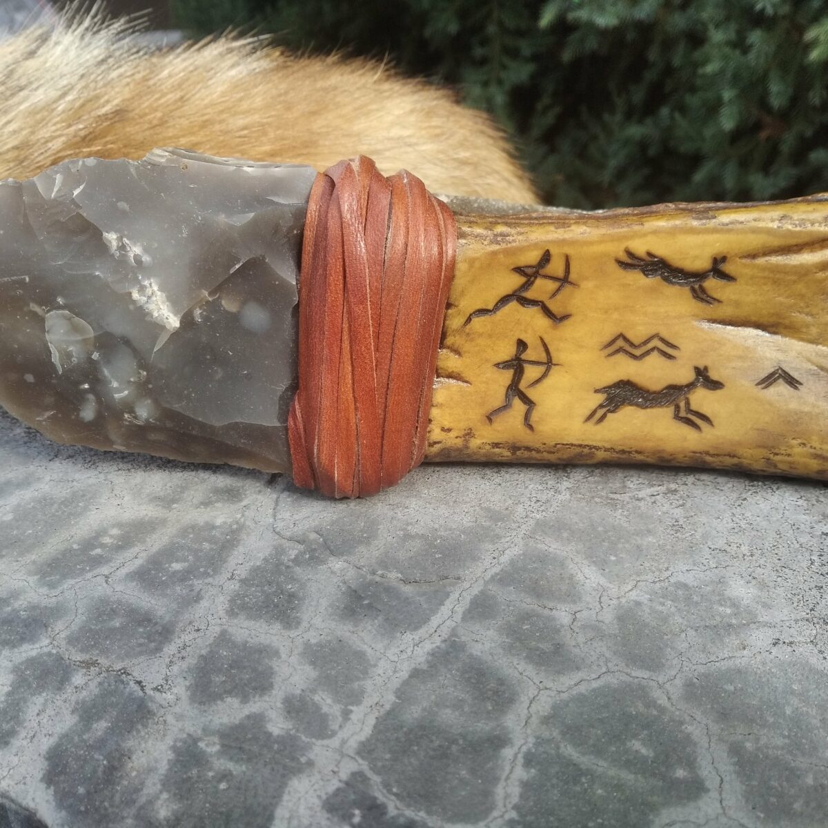 Neolithic Ritual /Hunter Daggers with Flint Blade (Modern ...