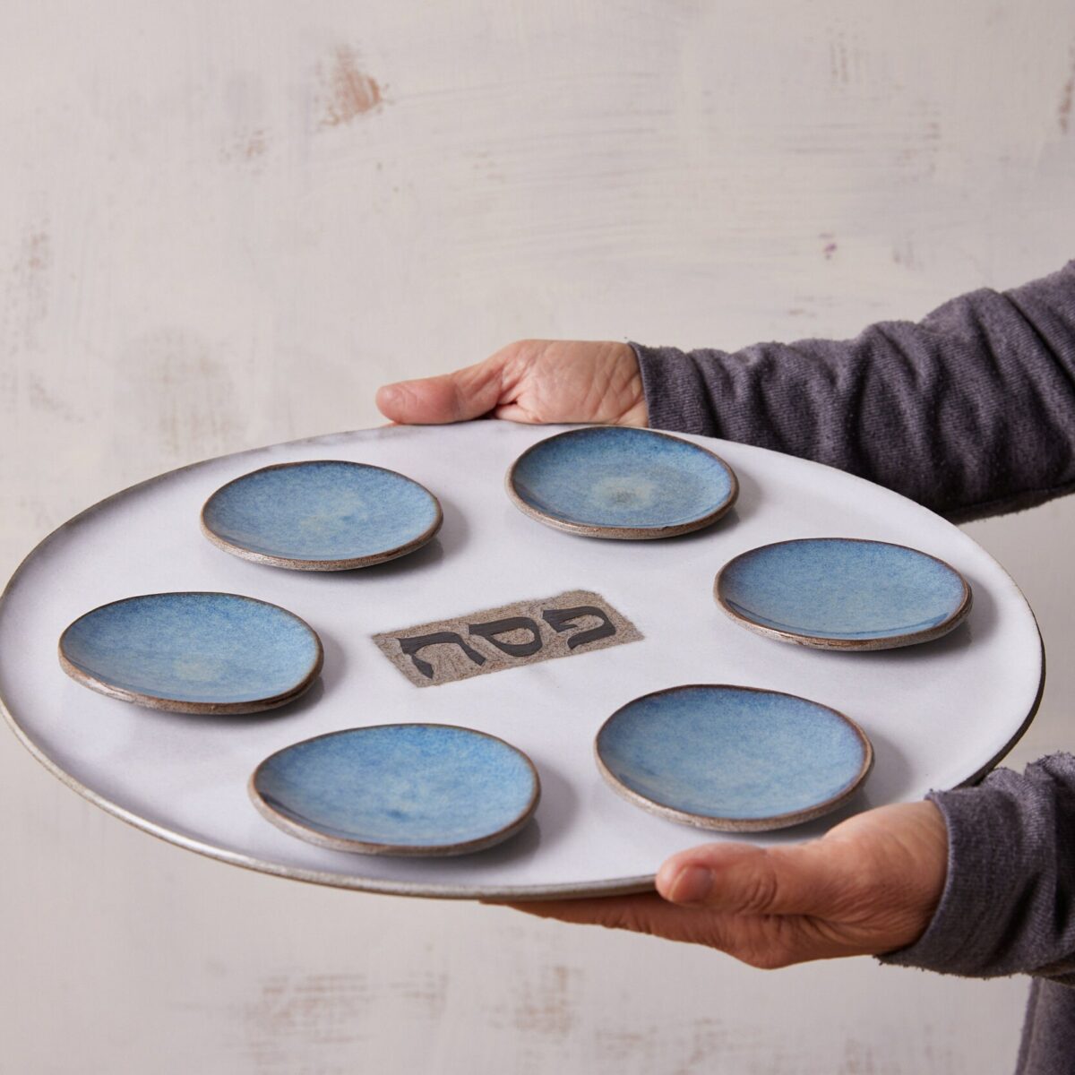 Large Handmade Passover Plate from Artizan Made, A Handmade Collective ...