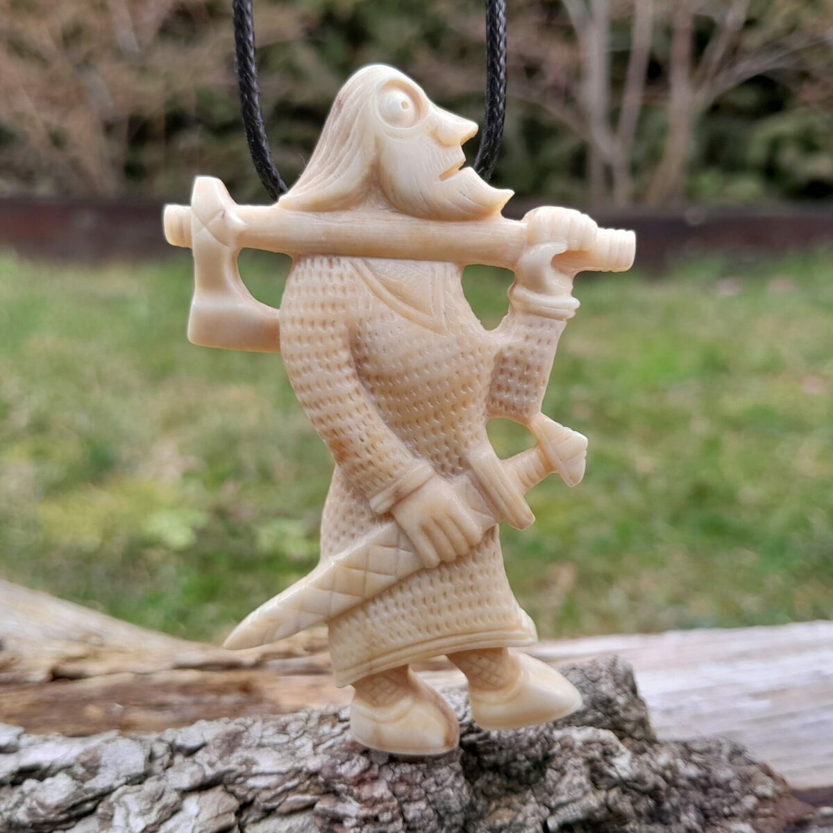 Viking Warrior Amulet from Klahammar, Historical, Scandinavian talisman ...